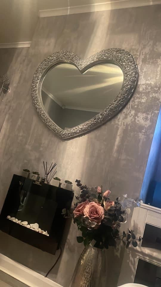 Large Heart Shaped mirror - Mirror 4 You – Mirror4you